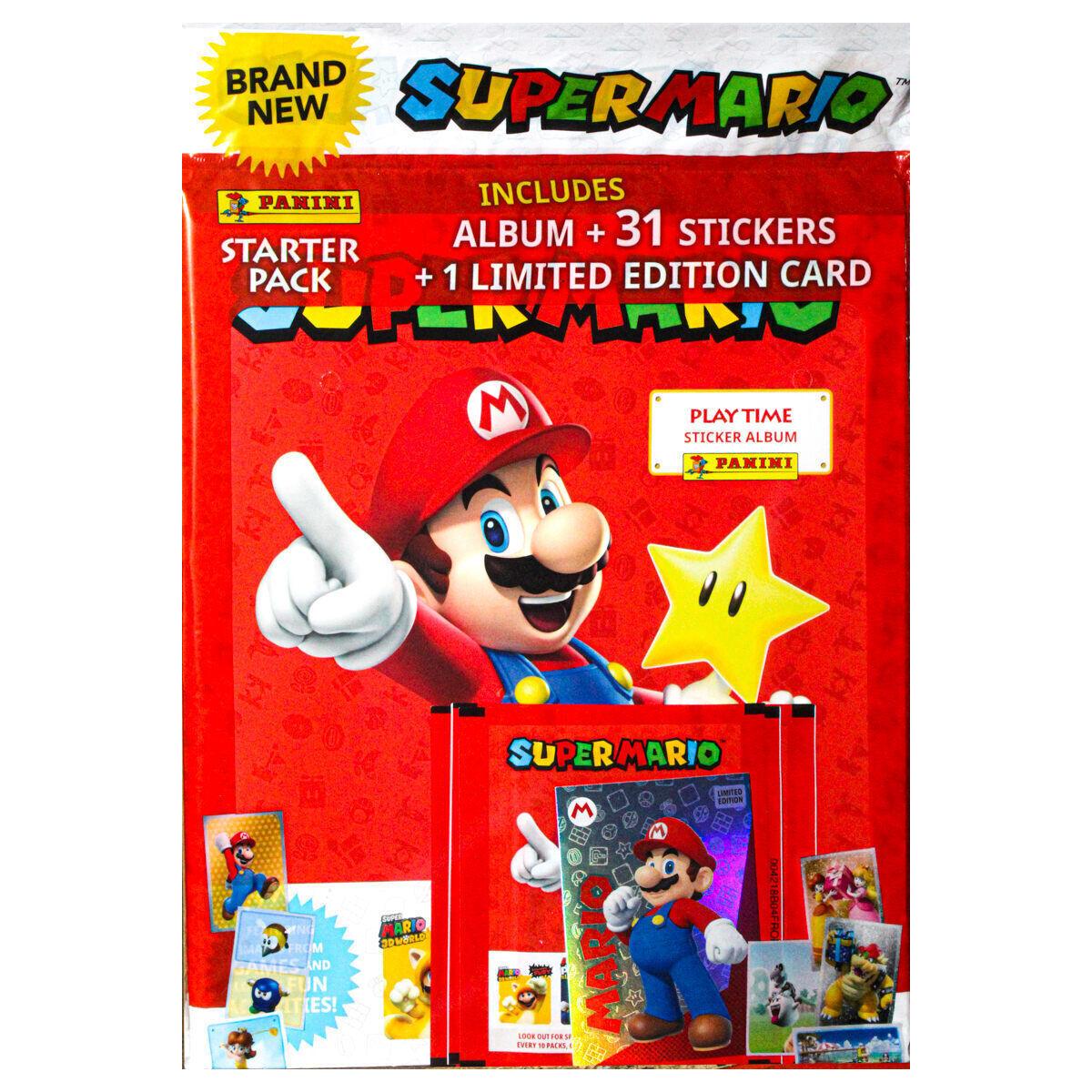 Super Mario Playtime Sticker Collection, Starter Pack – Gadget Station