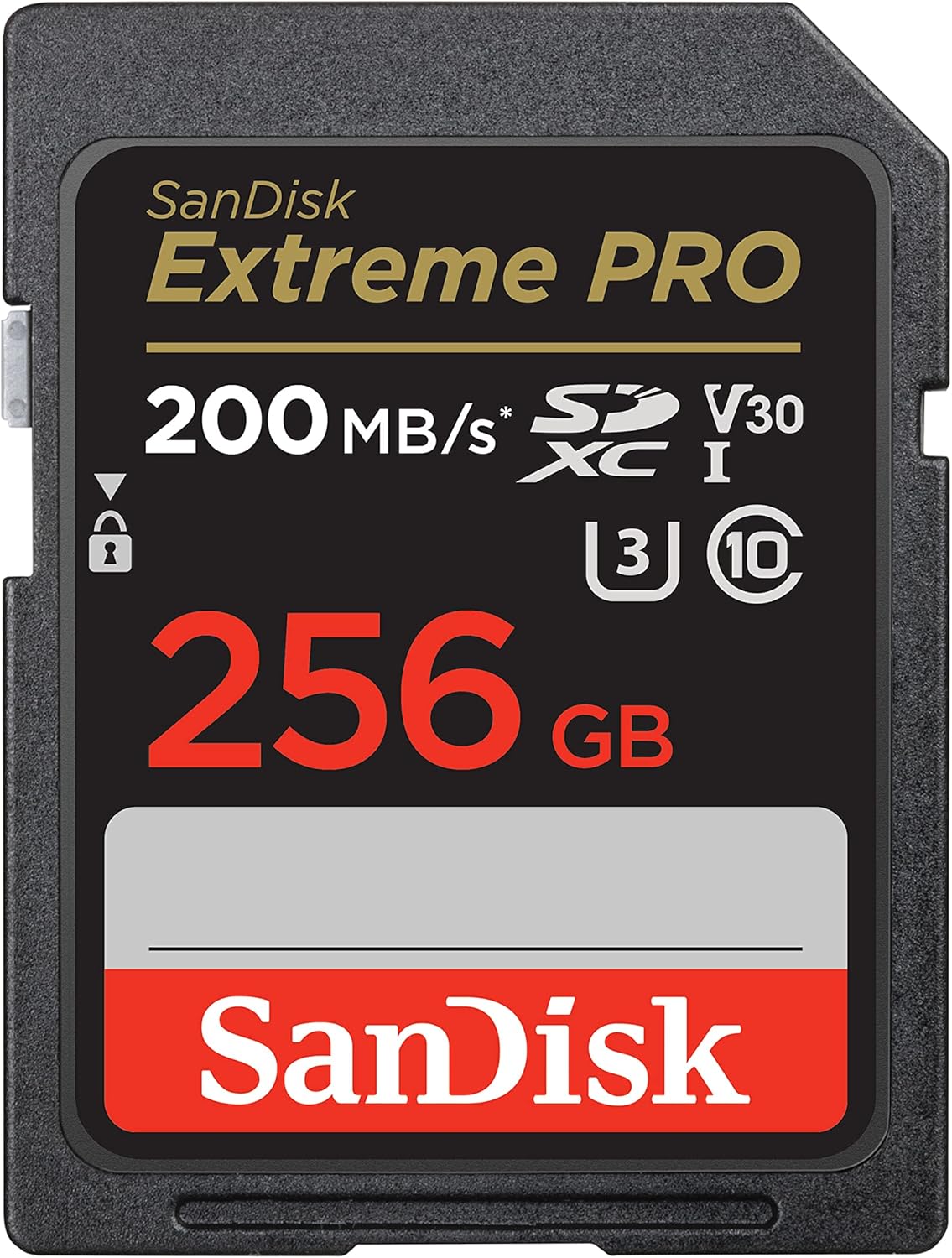 SanDisk 256GB Extreme PRO SDXC card, SD Card, V30 Memory Card, 4K UHD ...